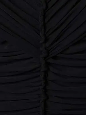 AZ FACTORY BY ESTER MANAS Ruched Off-shoulder Mini Dress