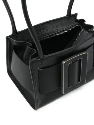 Boyy Bobby 18 Soft Leather Handbag - Black