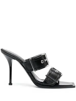 Alexander Mcqueen Mid Calf Mules Clogs For Women
