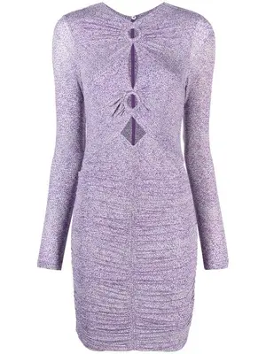 Isabel Marant Jana Mini Dress - Purple