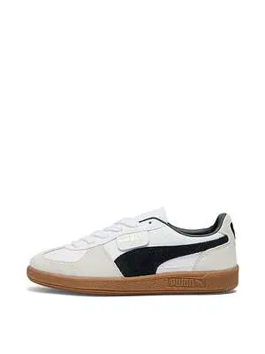 Pink Puma Palermo Leather Sneakers - White,ivory