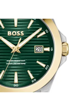 BOSS Strike Bracelet Watch - Green