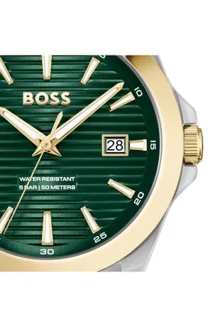 BOSS Strike Bracelet Watch - Green