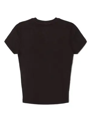 RE/DONE Rhinestone Embellished Cotton T-shirt
