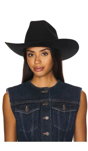 Gigi Pip Lane Hat - Black