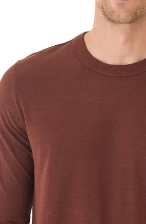 THREADS 4 THOUGHT Tucker Long Sleeve T-shirt - Praline