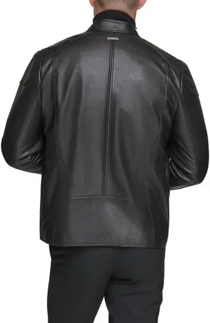 Andrew Marc Leather Moto Jacket