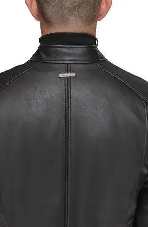 Andrew Marc Leather Moto Jacket