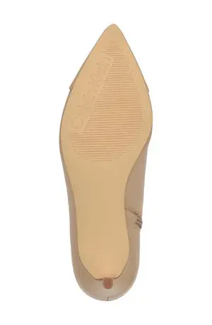 Calvin Klein Pointed Toe Bootie - Natural