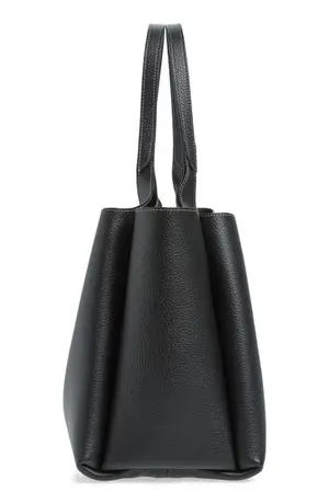 TOD'S Apa Leather Tote - Nero