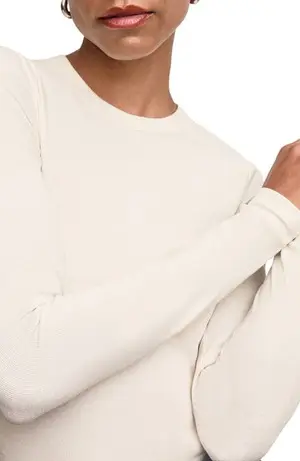M.M.LAFLEUR Malley Fitted Tee - Ivory