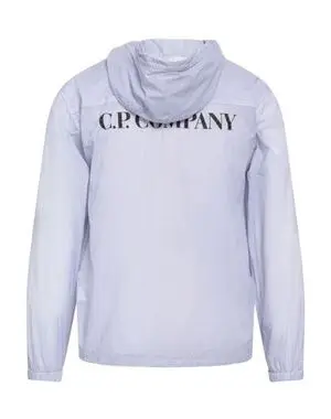 C.P. COMPANY Hooded Zip-up Windbreaker Jacket - Purple