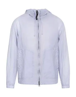C.P. COMPANY Hooded Zip-up Windbreaker Jacket - Purple
