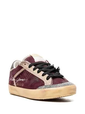 GOLDEN GOOSE Super-star Penstar Sneakers - Red