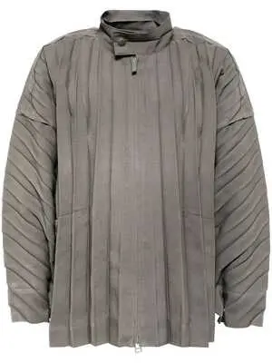 Issey Miyake Edge Pleated Jacket