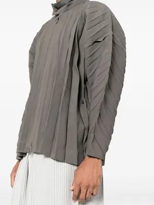 Issey Miyake Edge Pleated Jacket
