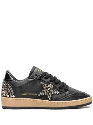 GOLDEN GOOSE Ball Star Sneakers - Black