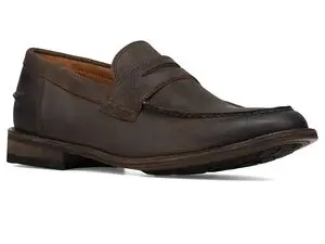 THE FRYE COMPANY Tyler Flex Penny Lace Up Wing Tip Shoes - Brown