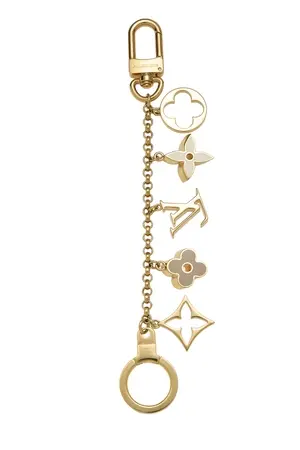 LOUIS VUITTON Fleur De Monogram Bag Charm