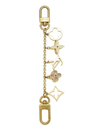 LOUIS VUITTON Fleur De Monogram Bag Charm