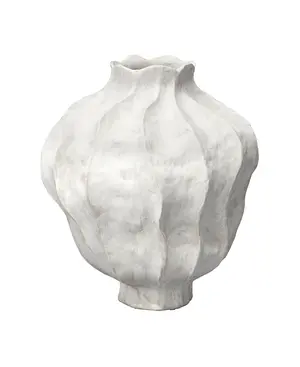 JAMIE YOUNG CO. Poppy Porcelain Decorative Vase - White