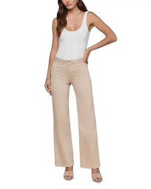 L'Agence Scottie High-rise Wide-leg Jeans