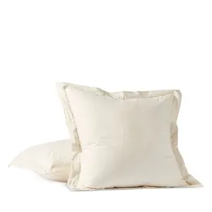 COYUCHI Cloud Soft Sateen Euro Sham - Undyed