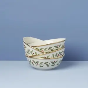 LENOX Holiday Dinnerware Place Setting Bowls, Set Of 4
