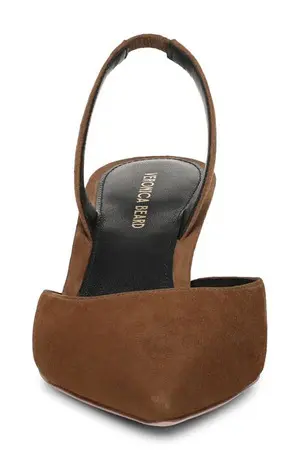 Veronica Beard Caroline Slingback Kitten Heel Pumps - Hazelwood