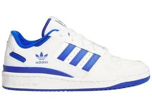 Adidas Forum Low CL Sneakers - Cloud White/royal Blue/cloud White