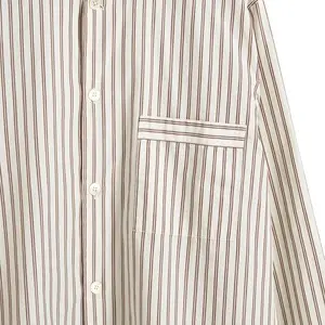 TEKLA Sleep Shirt - Hopper Stripe