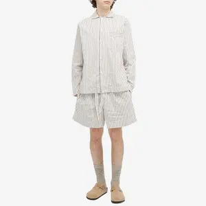TEKLA Sleep Shirt - Hopper Stripe