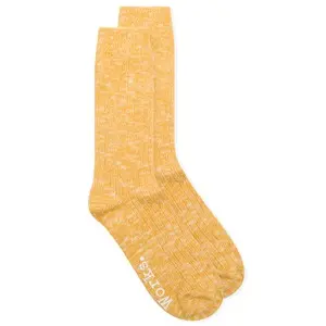 Universal Works Slub Socks - Yellow