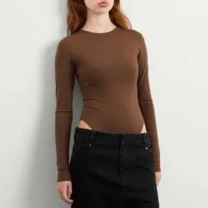 ENTIRE STUDIOS Bodysuit - Brunette