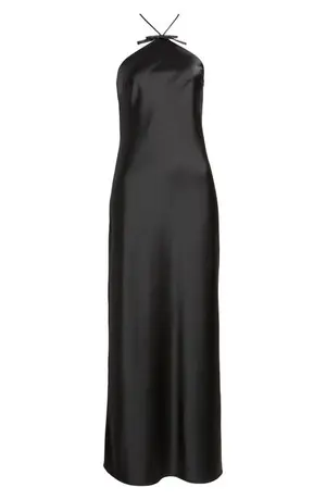 WAYF Araceli Halter Strap Slipdress
