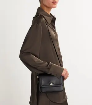 Harrods Leather Camera Bag
