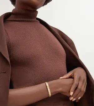 BVLGARI Tubogas Bangle In Yellow, Rose, And White