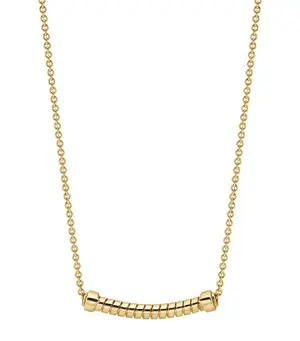 BVLGARI Yellow Tubogas Chain Necklace - Gold