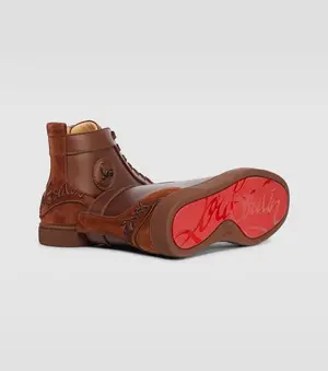 CHRISTIAN LOUBOUTIN Fun Louis High-top Sneakers