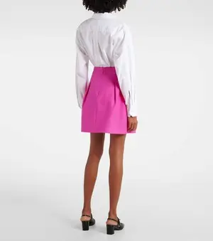 Valentino Garavani Crepe Couture Miniskirt