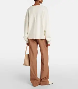 Extreme Cashmere Clash Cashmere-blend Sweater