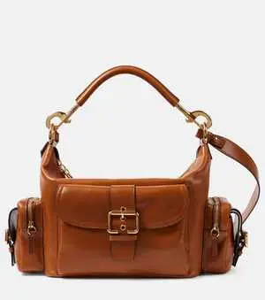 Chloé Medium Leather Camera Bag - Brown