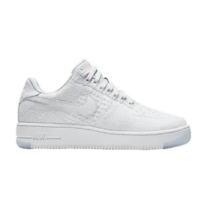 Nike Force 1 Flyknit Low Sneakers - White