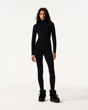 Perfect Moment Seamless Thermal Legging - Black