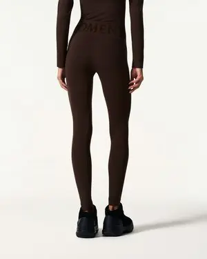 Perfect Moment Seamless Thermal Legging - Brown