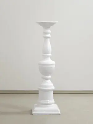 ASTIER DE VILLATTE Positano Ceramic Candlestick - White