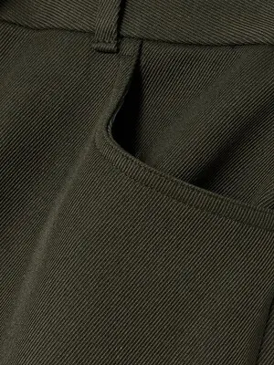 Purdey Seymour Pleated Wool-twill Wide-leg Trousers