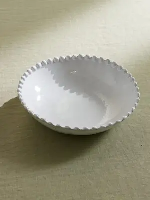 ASTIER DE VILLATTE Adélaïde Ceramic Soup Plate - White