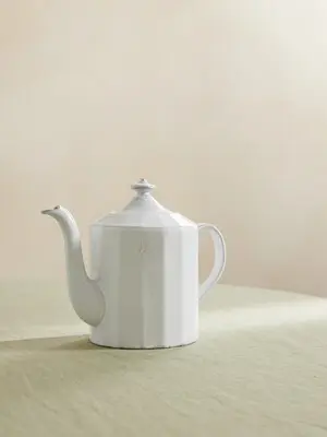 ASTIER DE VILLATTE Octave Glazed Ceramic Teapot - White