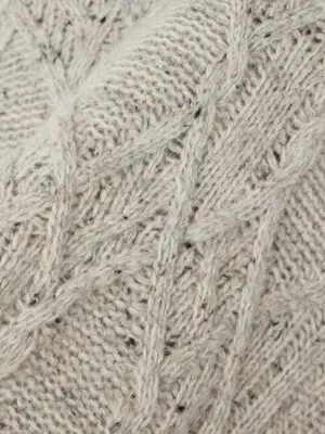 Purdey Cable-knit Wool And Cashmere-blend Turtleneck Sweater